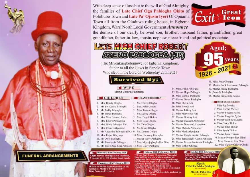 Icon – A great Man | Polobubo Community Development